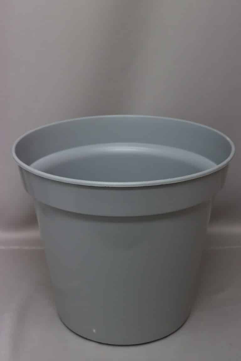 PLASTIC POT GREY 14CM - 38CM - Stodels